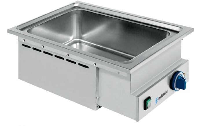 bano maria encastrable para buffet drop in show cooking